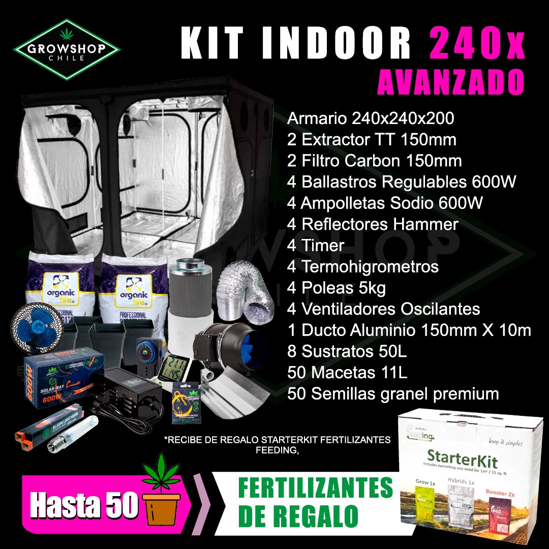 Kit Indoor Avanzado 240x240 - GrowshopChile